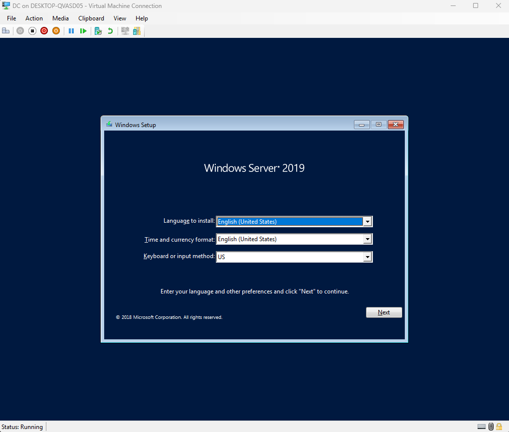 Installing Window Server 2019 And Configuring Domain Controller. | by Bipin Uprety | Medium