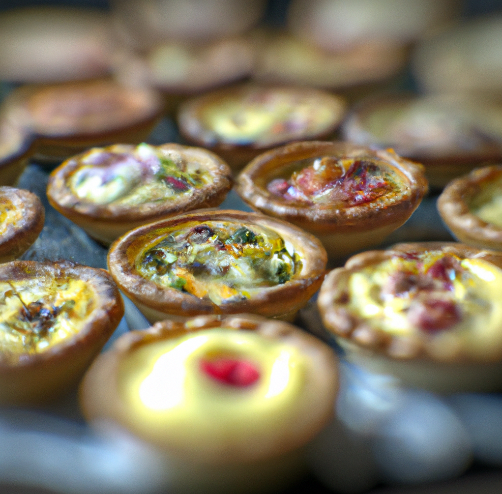 Miniature Quiches. Miniature quiches are the perfect… | by The Cyber Palate Cookbook | Medium