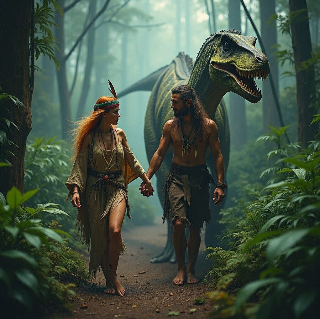 Who Knows What Predators Lurk in a Prehistoric Forest? | by Val Francis ...