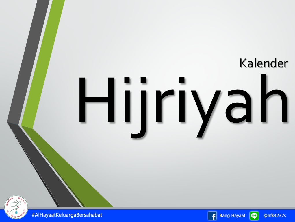 Kalender Hijriyah. Kalender ini dinamakan Kalender… | by Al Hayaat SITH ...