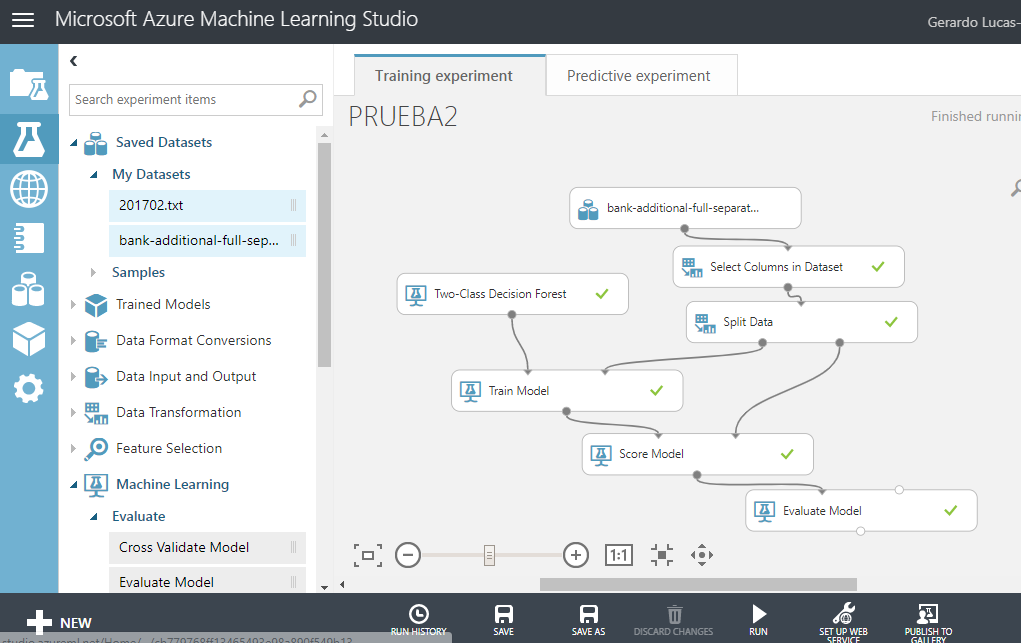 Modelo predictivo con Azure Machine Learning Studio | by Gerardo Lucas ...