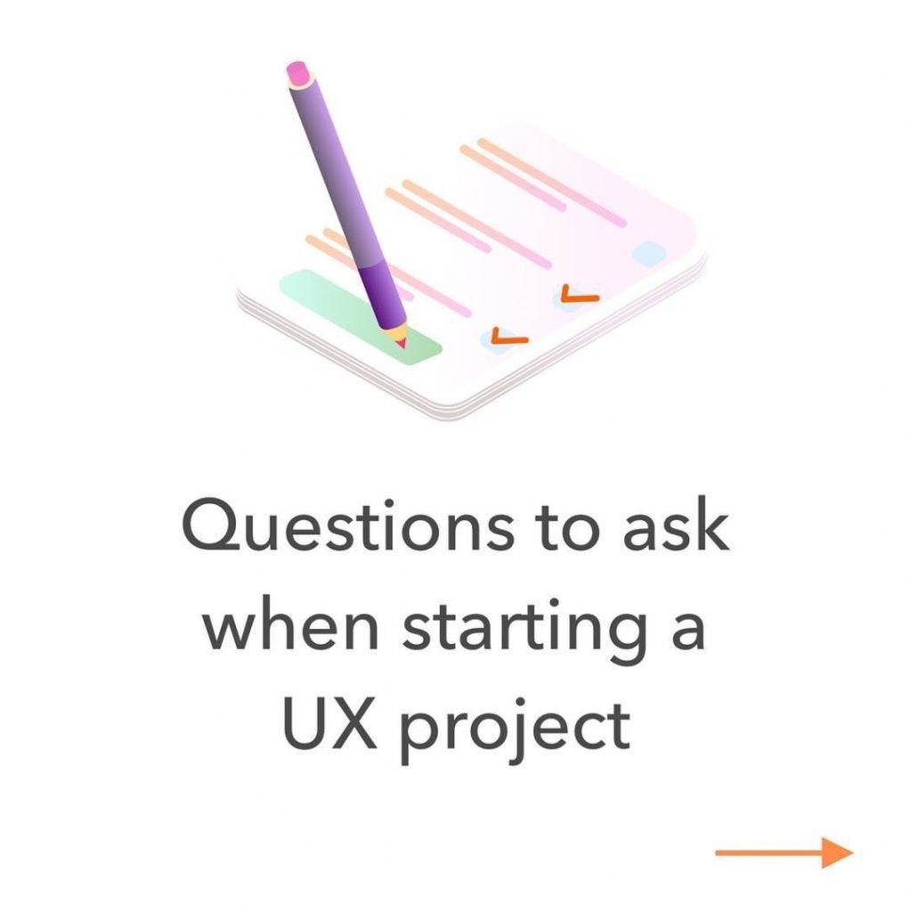 Questions to ask when starting a UX project. Part 1 | by Ruslan Galba ...