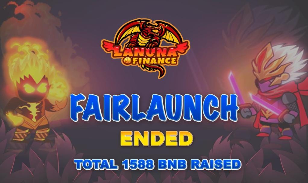 Lanuna Fairlaunch — Ended. Good news for Lanuna users, because the ...