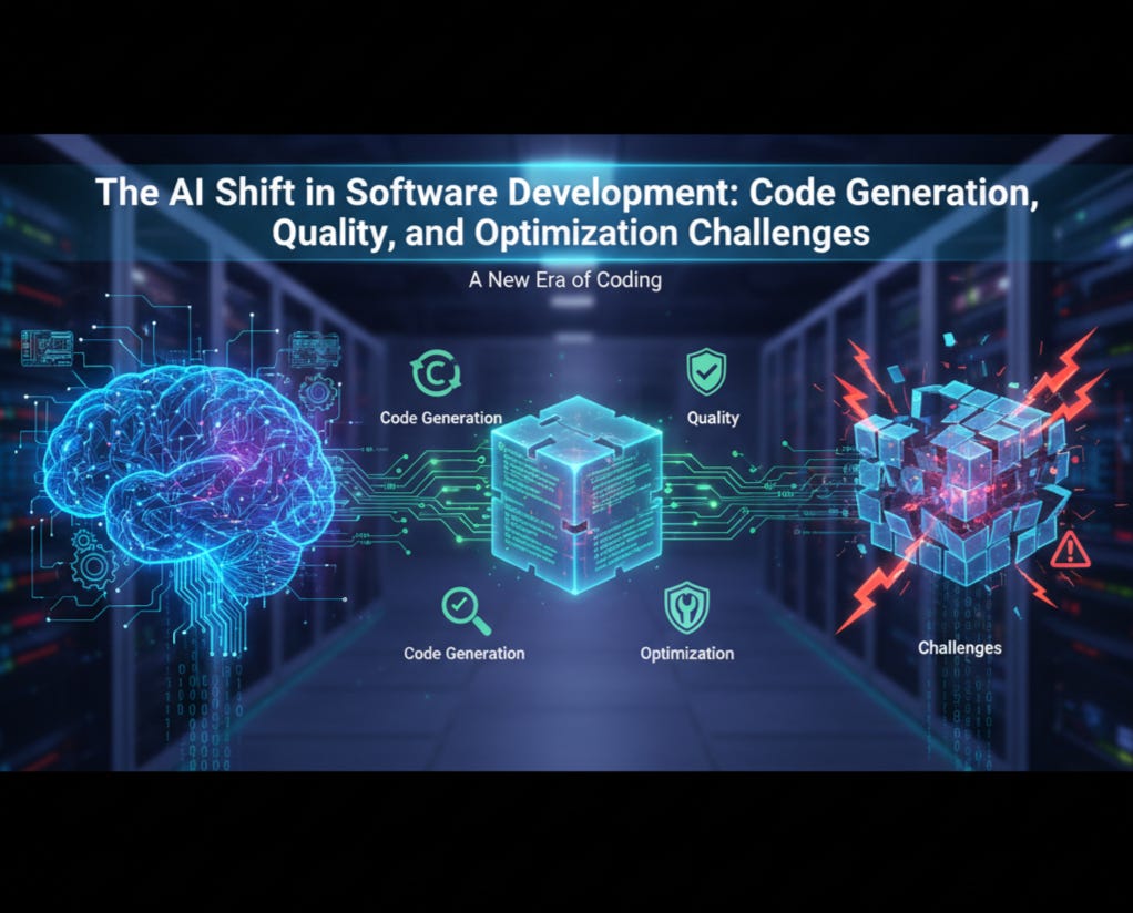 The AI Shift in Software Development: Code Generation, Quality, and Optimisation Challenges | by ...