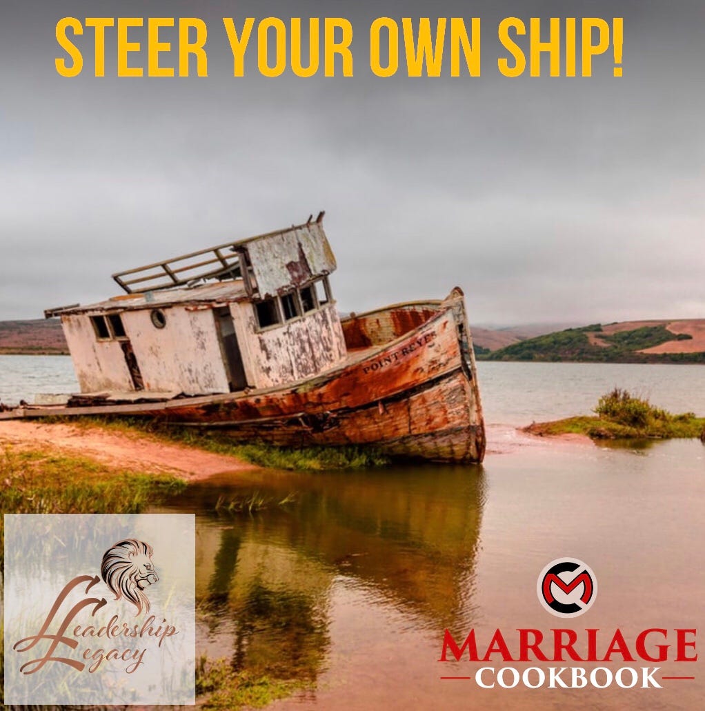 Every day we have the opportunity to navigate and steer our own ship🛳 ...