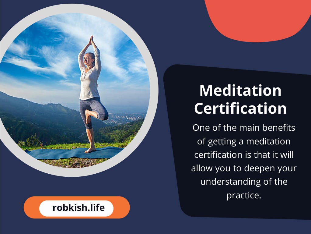 Meditation Certification. Why Get A Online Meditation… | by Robkish ...