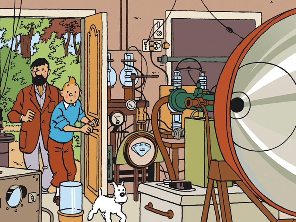 Tintin is a masterpiece compendium of the legend, myth & science of the ...