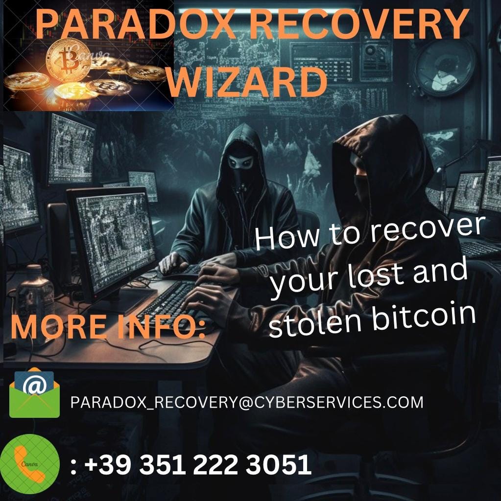 How do I recover my defrauded Bitcoin? | by Jamesdavid | May, 2024 | Medium
