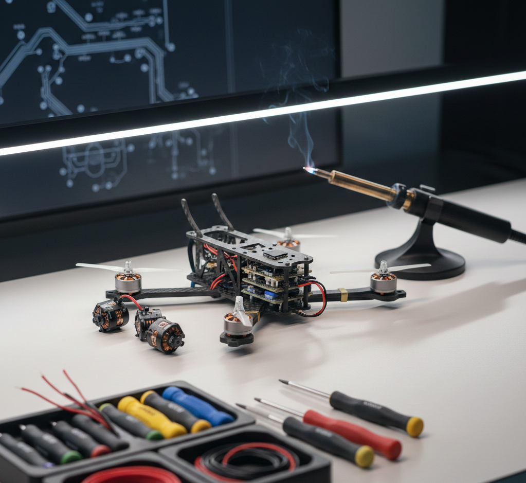 How to Build Your First FPV Racing Drone Step by Step Without Any Prior ...