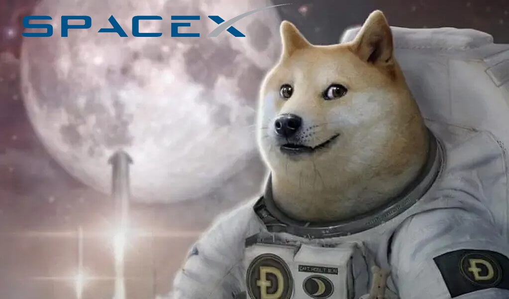 SpaceX has accepted Dogecoin (DOGE) as payment for the rescheduling of the DOGE-1 lunar mission ...