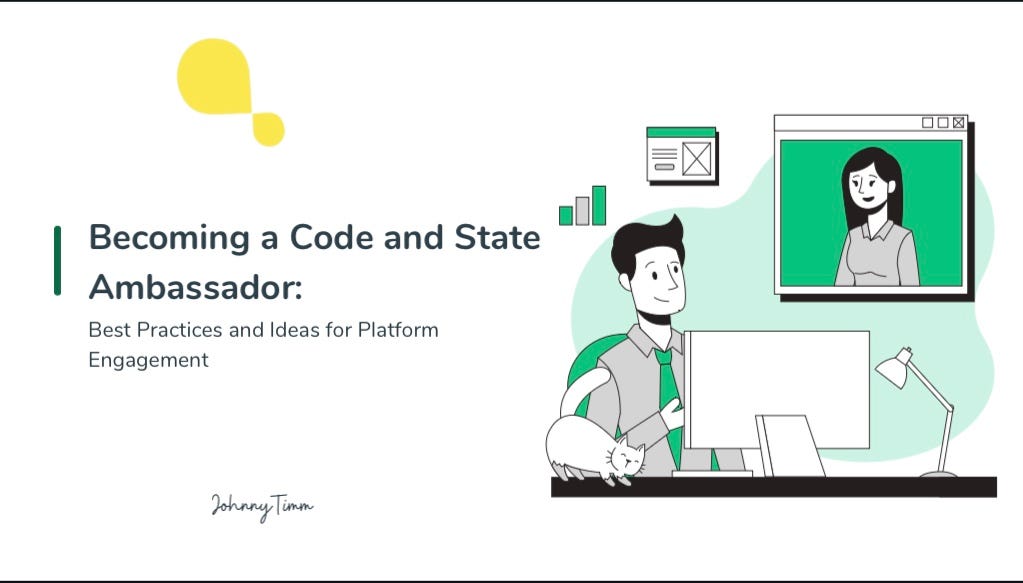 Becoming a Code and State Ambassador: Best Practices and Ideas for ...