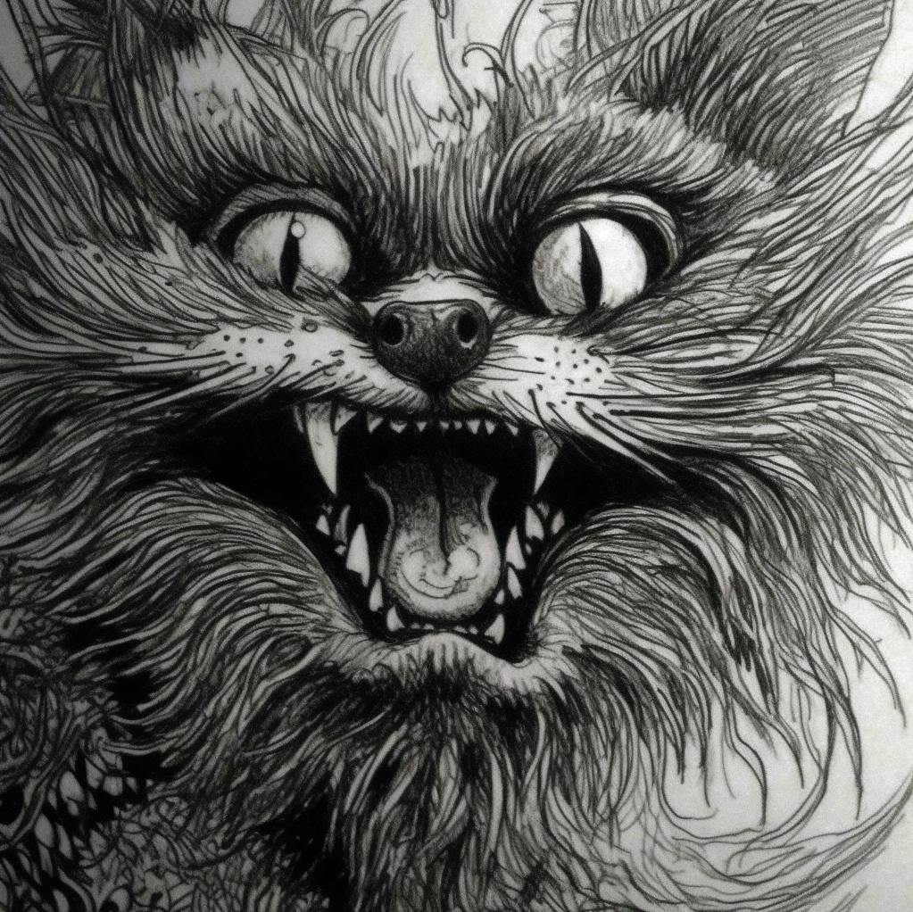 #36 magma™ “MAPACHE” THE CRAZY CAT AND A FOX NAMED “MYSTERY”; — a ...