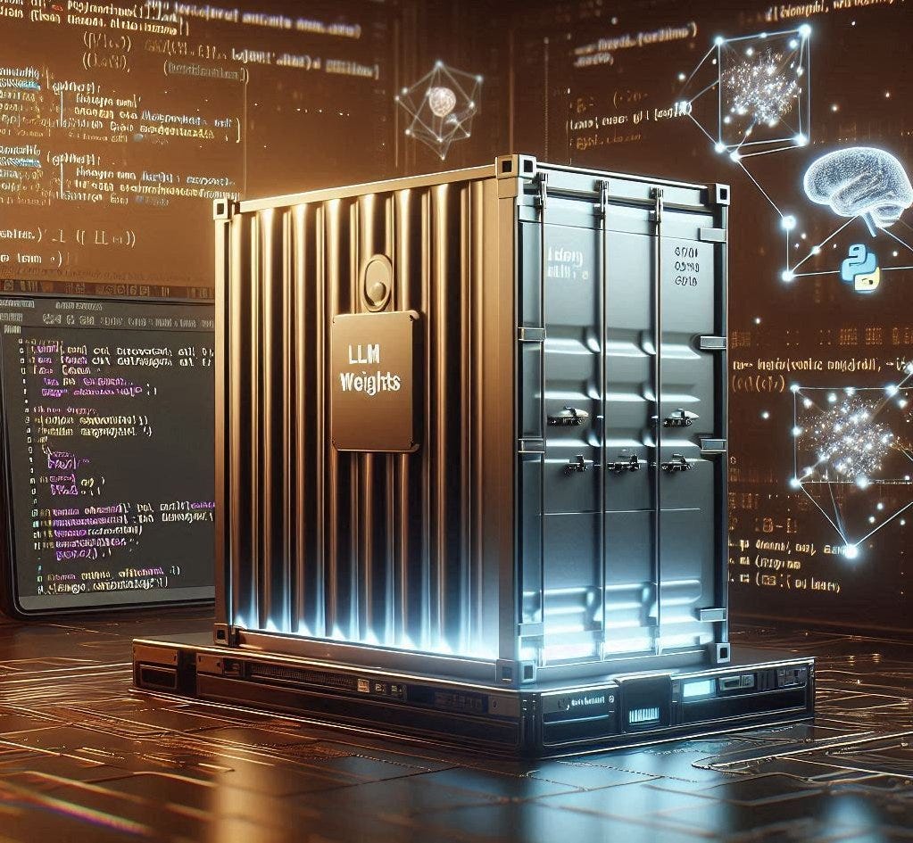 Chose Your LLM-Model Weight Dynamically in an Local Docker Enviroment ...