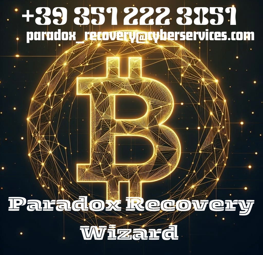 My Recommendation: CONTACT PARADOX RECOVERY WIZARD FOR RECOVERY YOUR LOST FUNDS. - Elijahgeorge ...