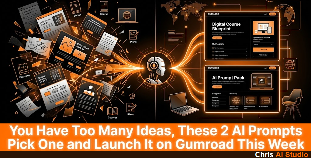 2 AI Prompts to Plan & Launch Digital Products on Gumroad — Solopreneur ...