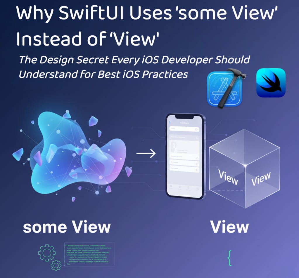 Why SwiftUI Uses ‘some View’ Instead of ‘View’ : The Design Secret ...