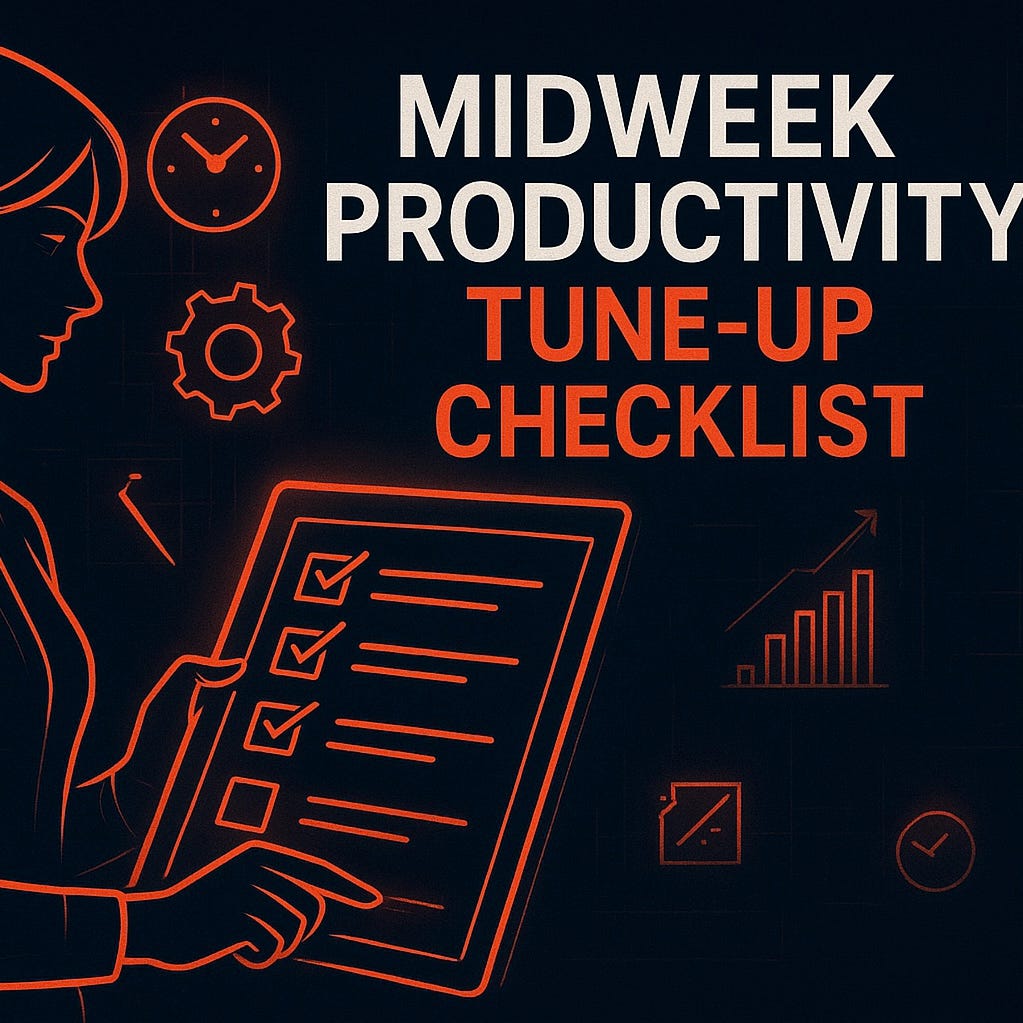 Midweek Productivity Tune-Up Checklist | by Flowsdigital | Medium