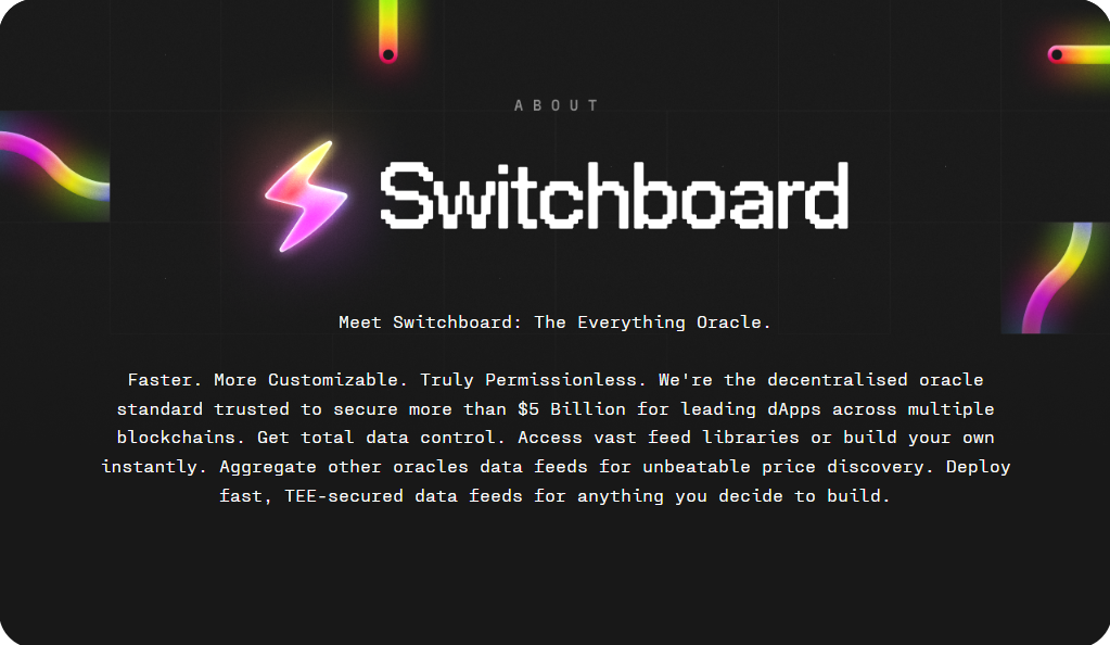 Switchboard: The Oracle That Web3 Actually Deserves | by LNC Community | May, 2025 | Medium