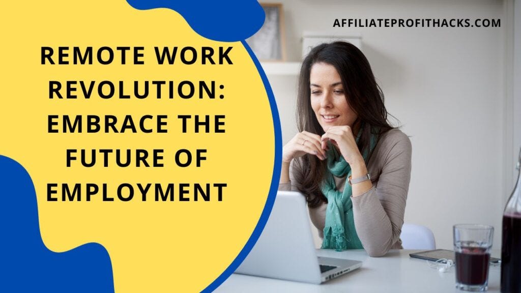 Remote Work Revolution: Embrace the Future of Employment | by Christoph Neuwirth | Sep, 2023 ...