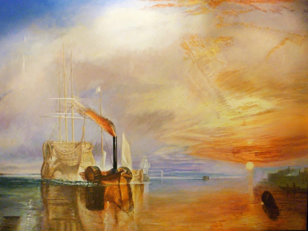 “The Fighting Temeraire”, by J M W Turner | by John Welford | Medium
