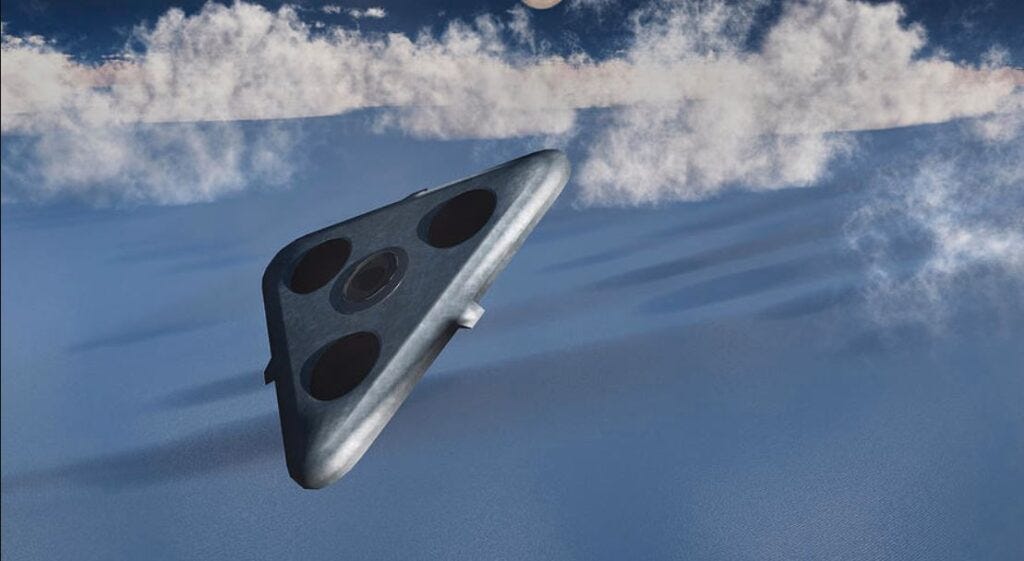 Airline Pilots Close Encounter With An Alien Triangle Over Portugal ...