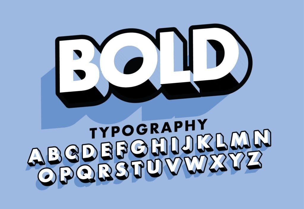 UI Design Trend 2026 #6: Bold Typography Takes Center Stage | by Mohan ...