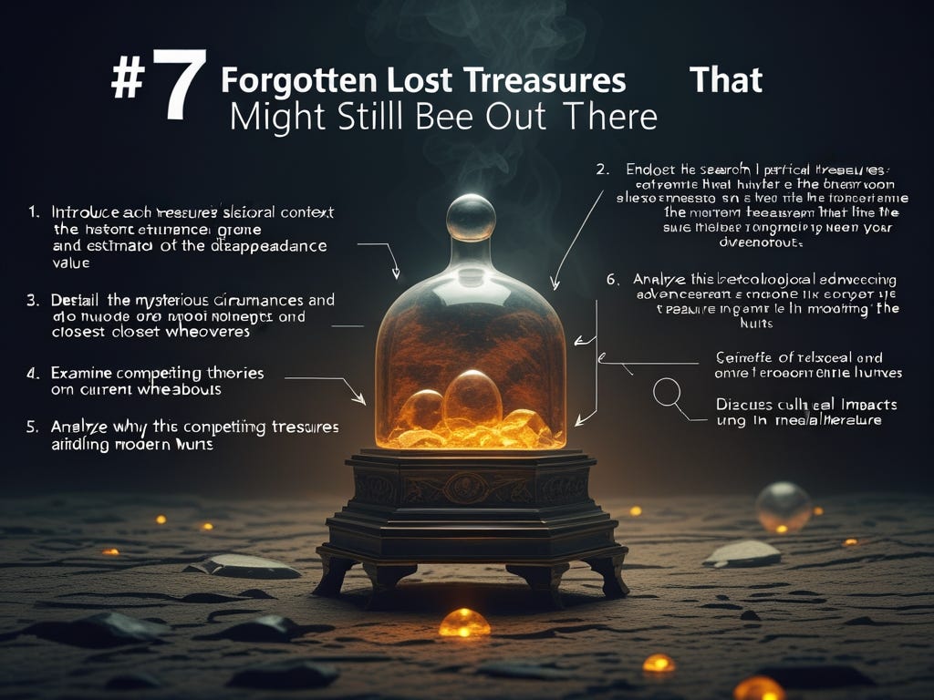 Lost Treasures Worth Billions: 7 Ancient Mysteries That Could Still Be ...