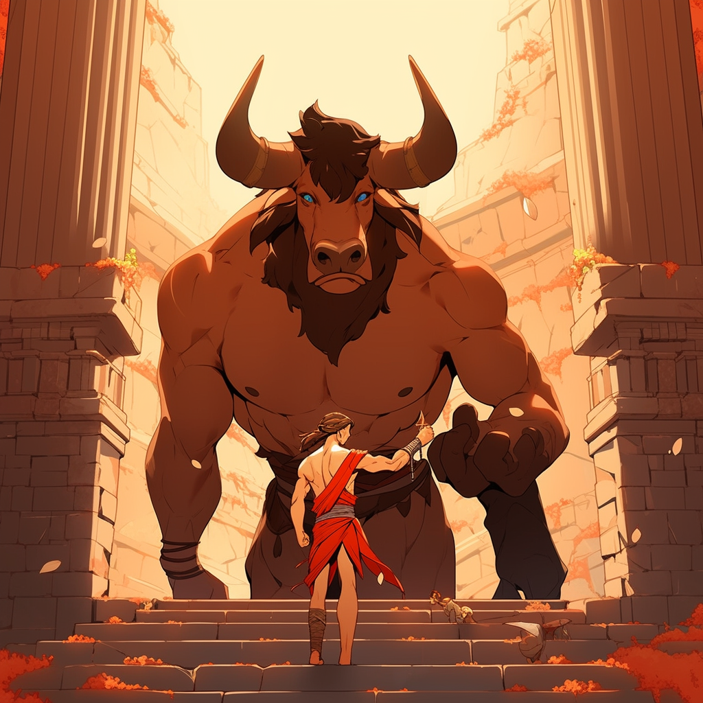 Theseus and the Minotaur. The son of Aegeus, the stories have… | by ...