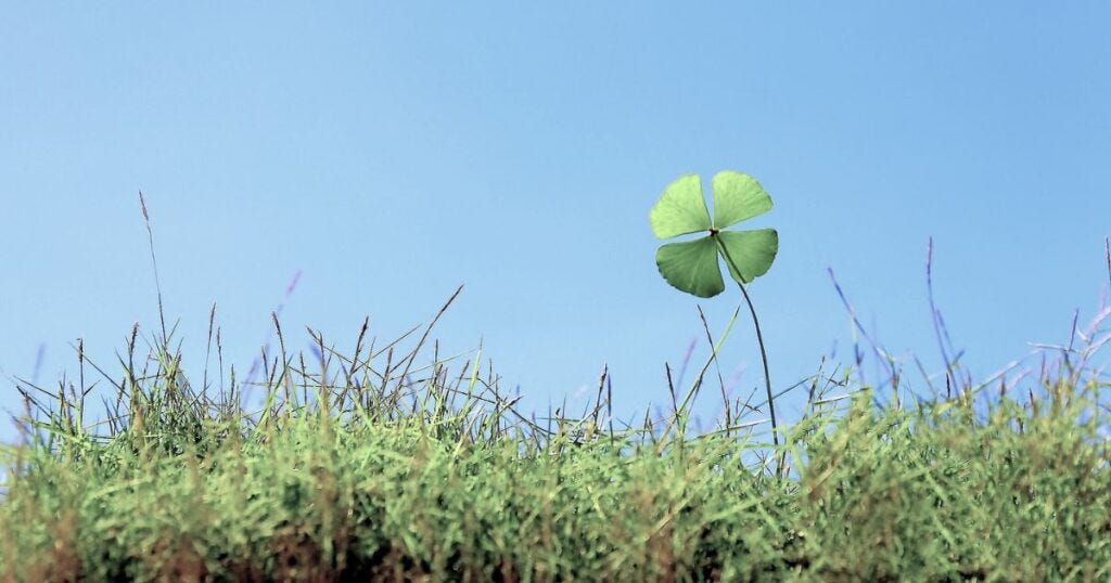 How Do Some People Get So Lucky?. Do you see yourself as naturally ...