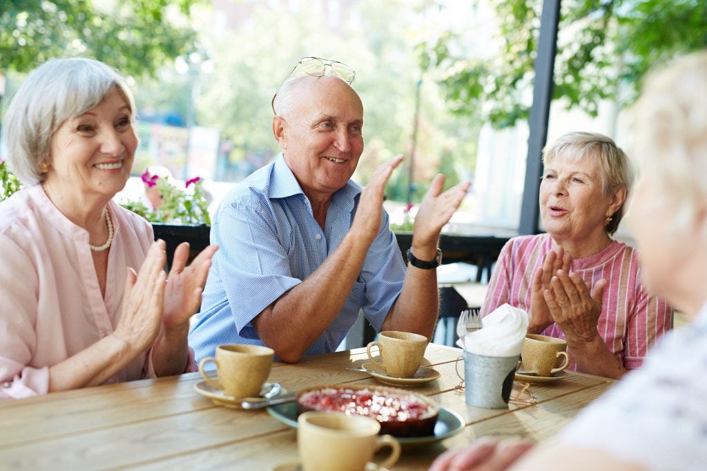 SUPPORT GROUPS FOR LONELY SENIORS | by VR.Mighty | Medium