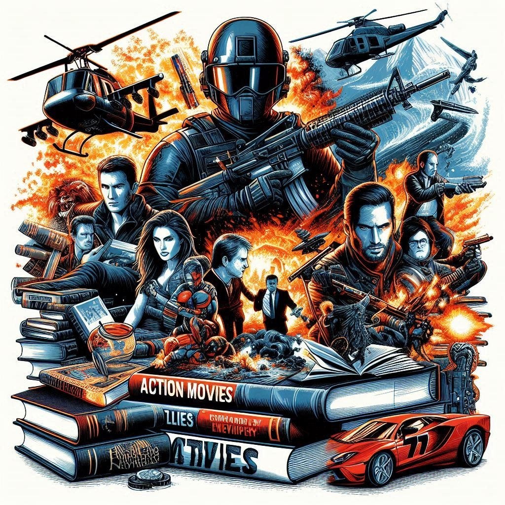 ACTION VS. VIOLENCE IN ENTERTAINMENT | by William Joseph Hill | Medium