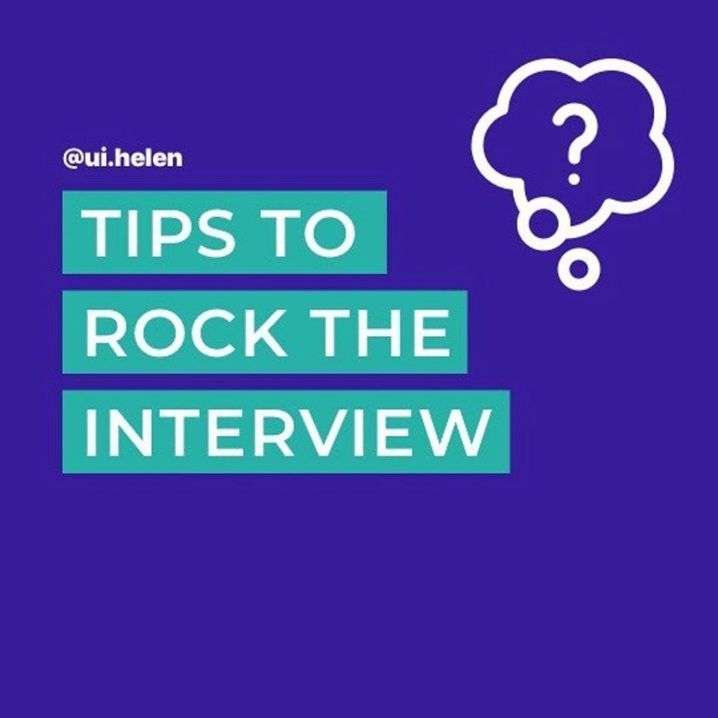 9 Tips to Rock the Interview. 9️⃣ Tips to help you rock the Interview ...