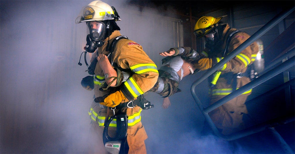 Deep Fried Firefighters. The scenes from the movie Backdraft… | by ...