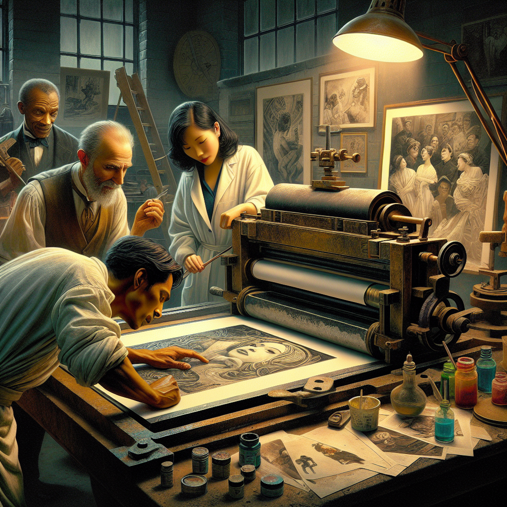 The Magic of Lithography: How Artists Create Stunning Prints | by ...
