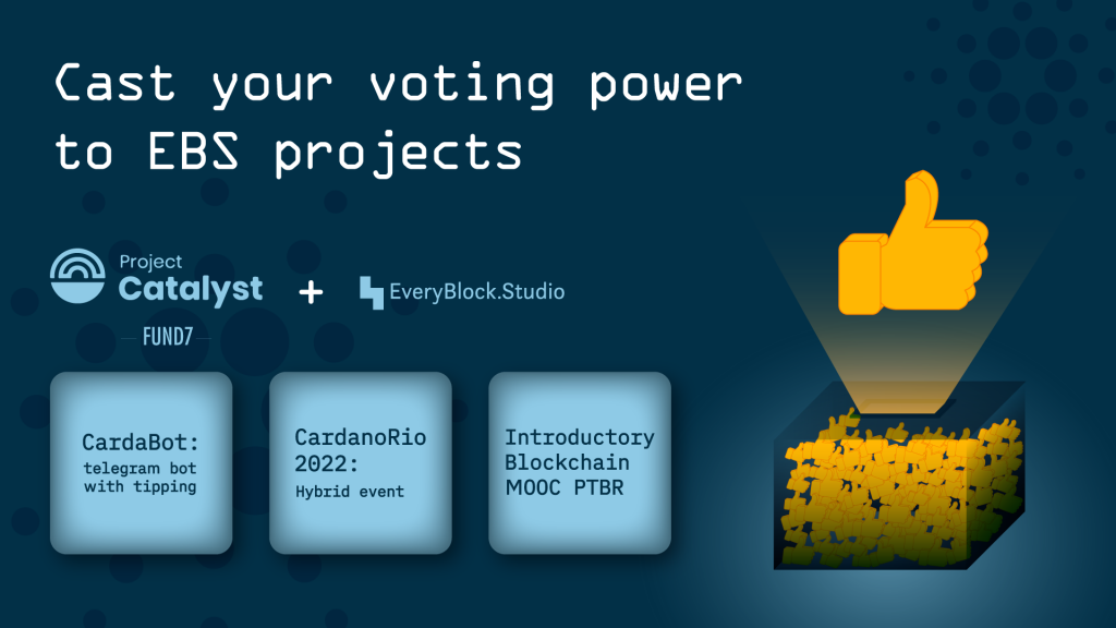 EveryBlock Studio on Catalyst: cast your voting power to our projects ...