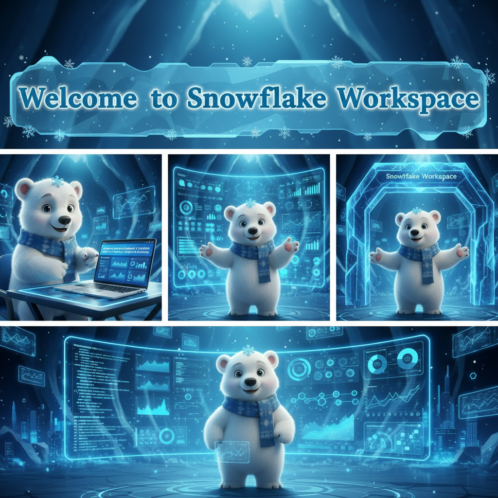Snowflake Workspace: All in One Place (From SQL Worksheets to Notebooks, AI Assist ...