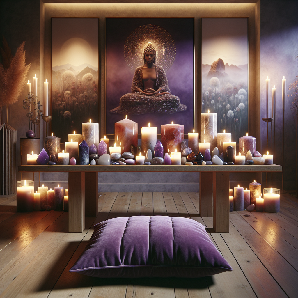 How to Decorate Your Meditation Space with Stone Candles | by Stone ...