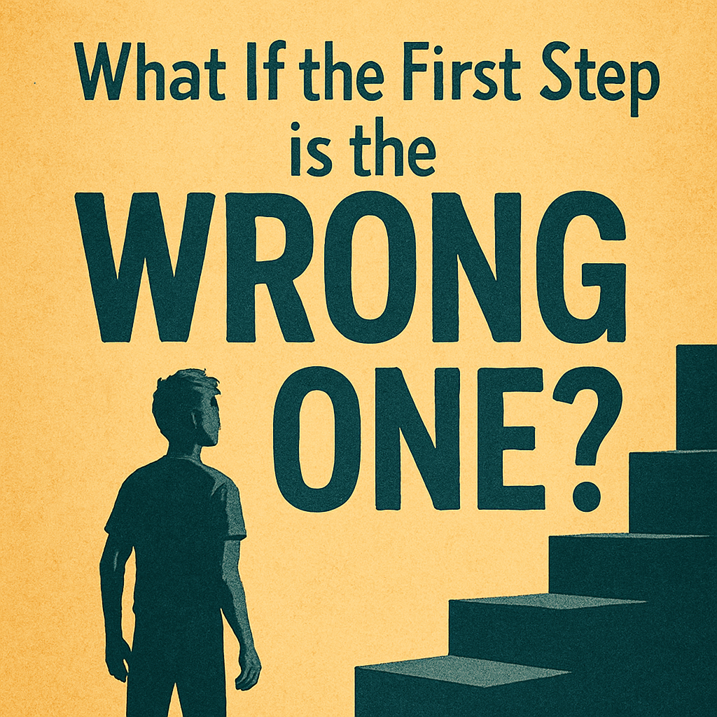 What If the First Step is the Wrong One? | by Nico Pengin | Medium