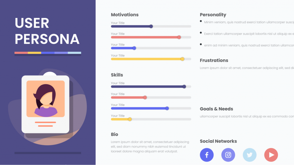 How to create a user persona in simple steps [Template + Examples] | by ...