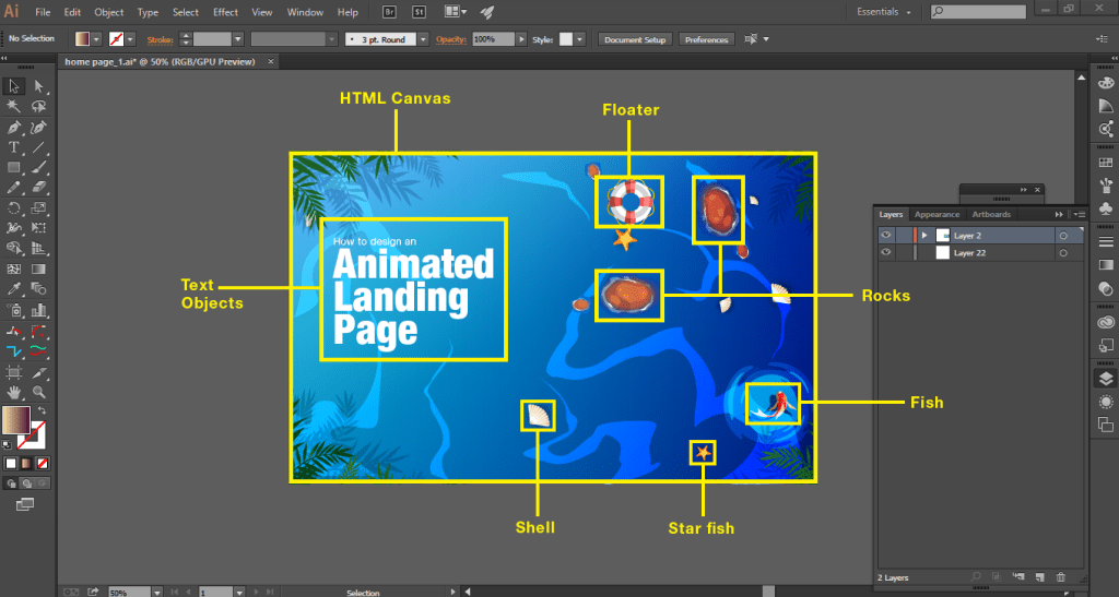 How to Animate a Landing Page with HTML Canvas and JavaScript. | by ...