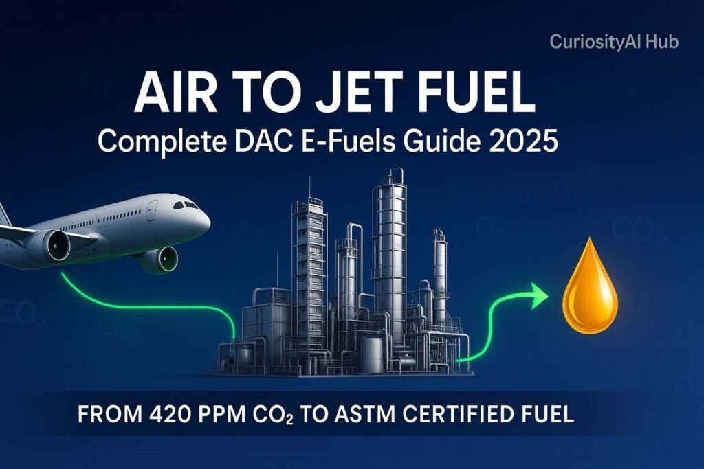 How Scientists Turn Air Into Jet Fuel: The Complete Guide to Direct Air ...