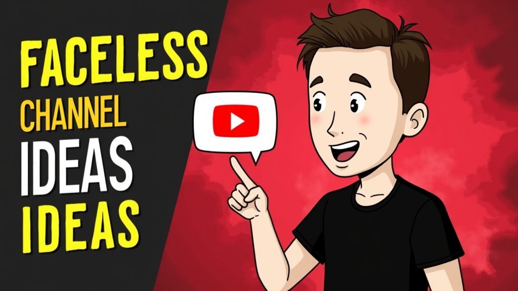 💡 15 Creative Faceless YouTube Channel Ideas You Can Start Today! 📱 | by Smriti sultana | Sep ...