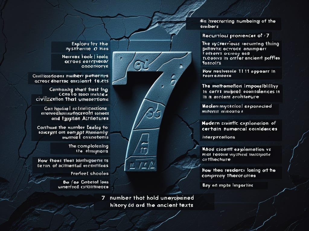 Ancient Number Mysteries: 7 Sacred Patterns That Shaped Human History ...