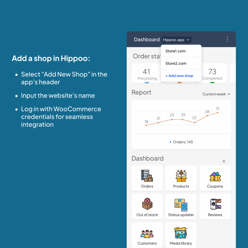 Hippoo Introduces Multi-Store Functionality: Seamlessly Manage Multiple WooCommerce Shops | by ...