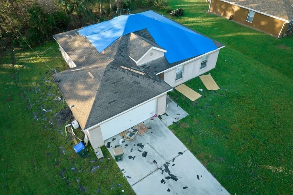 ROOF WATER DAMAGE. Unforeseen water damage may occur at… | by ...
