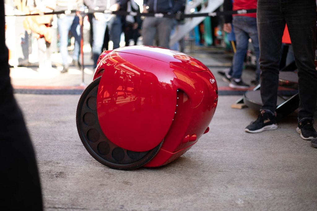 Limited Edition (Red) Gita Robot unveiled | by Dan Thornton ...