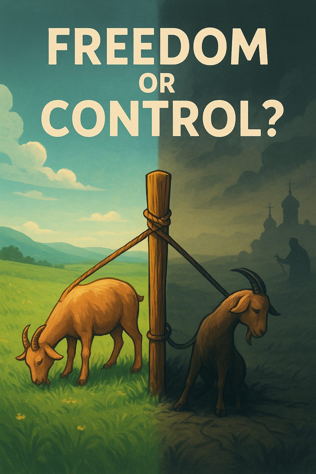 The Goat In The Field: Freedom And Its Shadow | by William Desborough ...