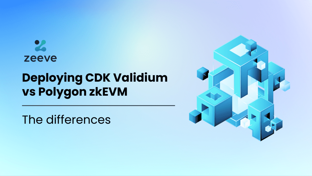 CDK Validium vs Polygon zkEVM Deployment– Differences explained | by ...