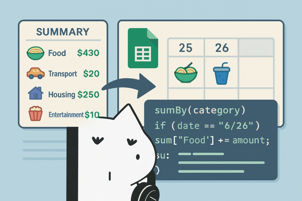 🧾 Automating Family Budgeting with Google Apps Script: From Cashew CSV ...