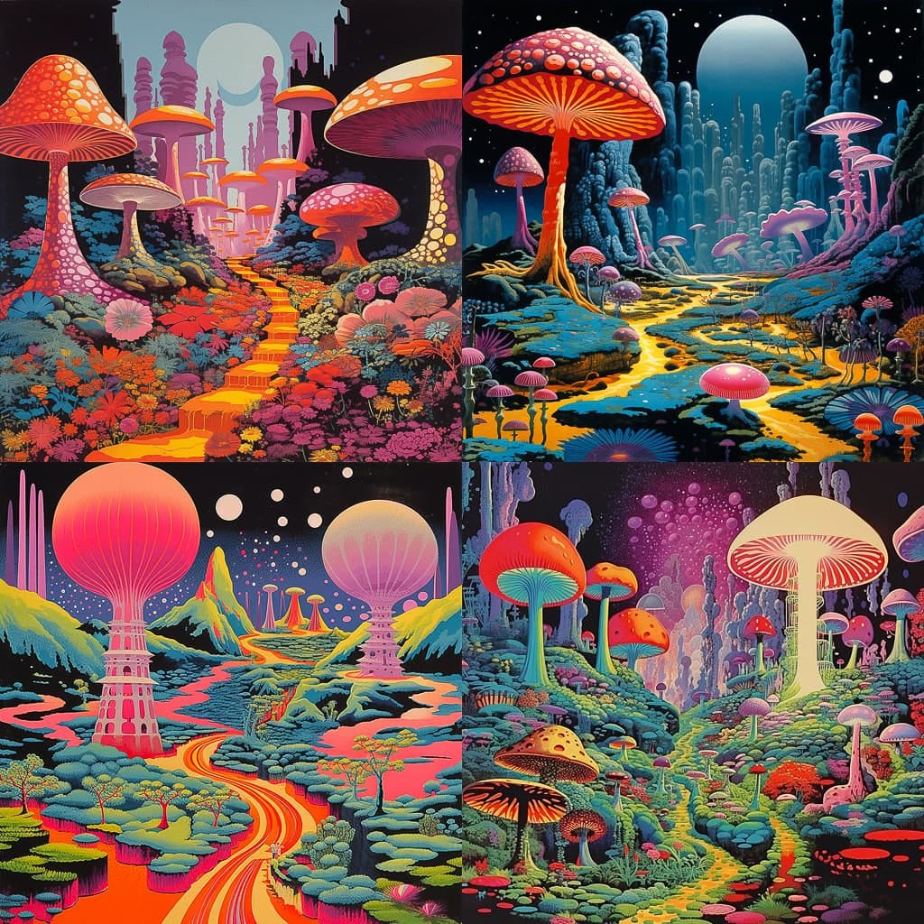 Immerse yourself in the psychedelic world of Victor Moscoso with Artvy ...